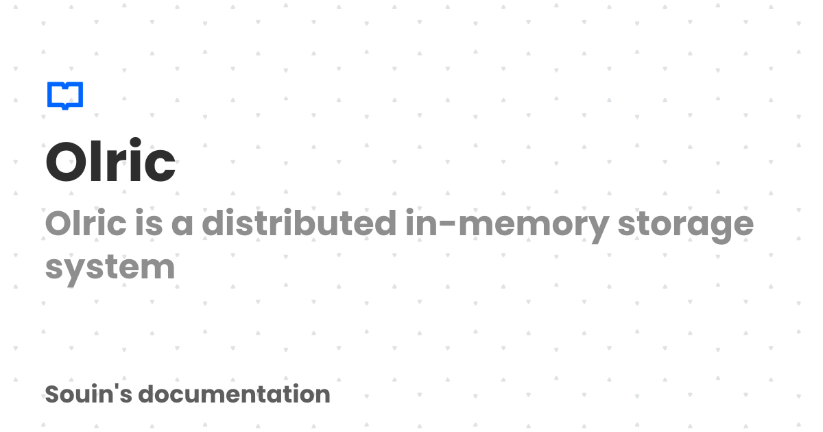 Olric | Souin's documentation